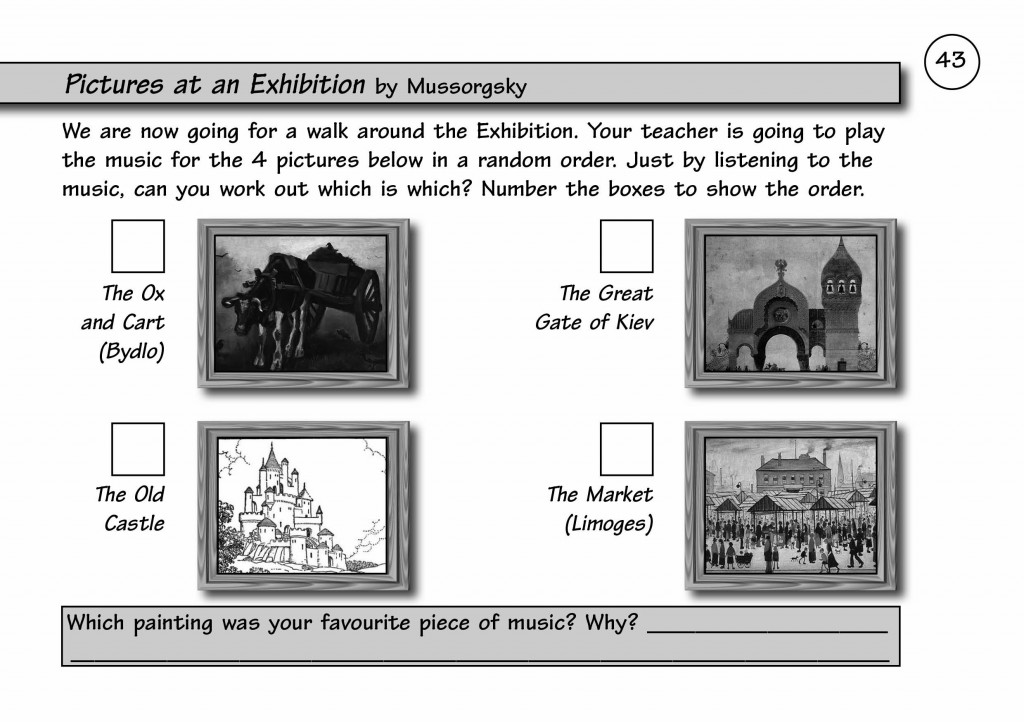 Sample Pages – My Mini Music Books